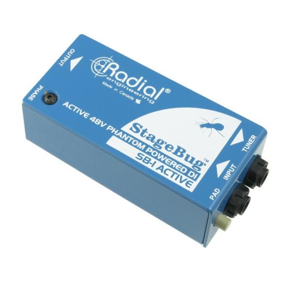 ☆コンパクトなエレアコ用DIボックス自分専用のDIボックスを気軽に持ち運べます。エレアコ・プレイヤーの皆さん、自分専用のDIボックスを持ち運んではいかがですかStageBug SB-1は、持ち運びしやすいサイズの、アクティブDIボックスです...