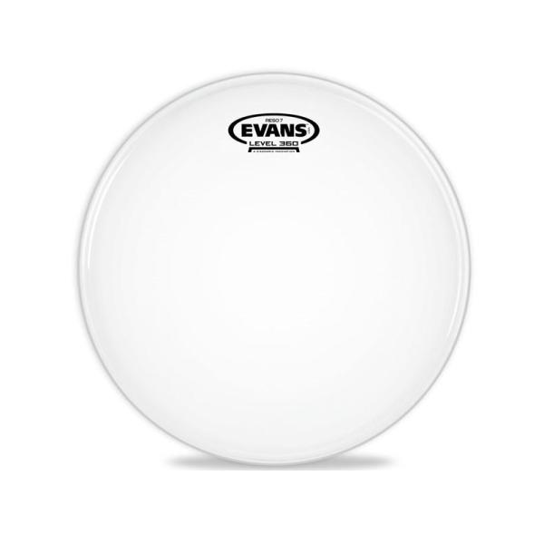 斬新なアイディアとコンピューター制御によって生み出される均一性の高いドラムヘッド、EVANS！＜Reso 7 Coated / Resonant Head＞長い間ドラマーの間ではドラムのサステインにおいて、打面ヘッドが大きく影響していると考...
