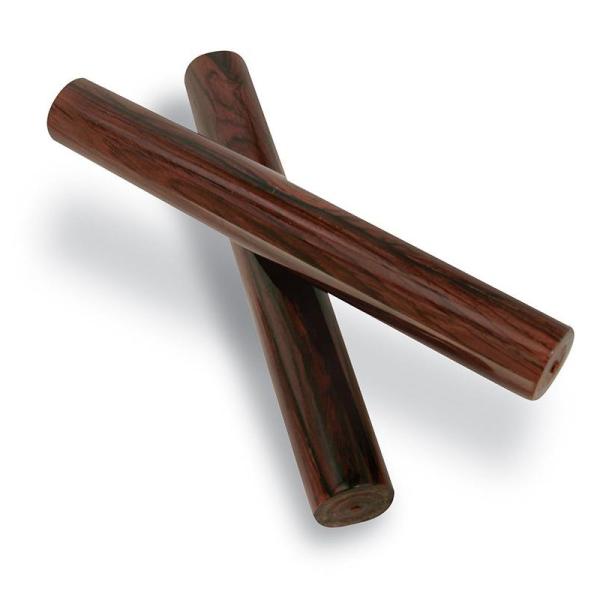 ☆LP/クラーベ☆ミドル・クラス・クラーベ：グレナディージャ・ウッド・クラーベ。トラディショナルスタイルで、クラーべととストライカーは同じサイズ（8 x 1-1/4″）です。リッチでダークなサウンドが得られます。 イケベカテゴリ_パーカッシ...