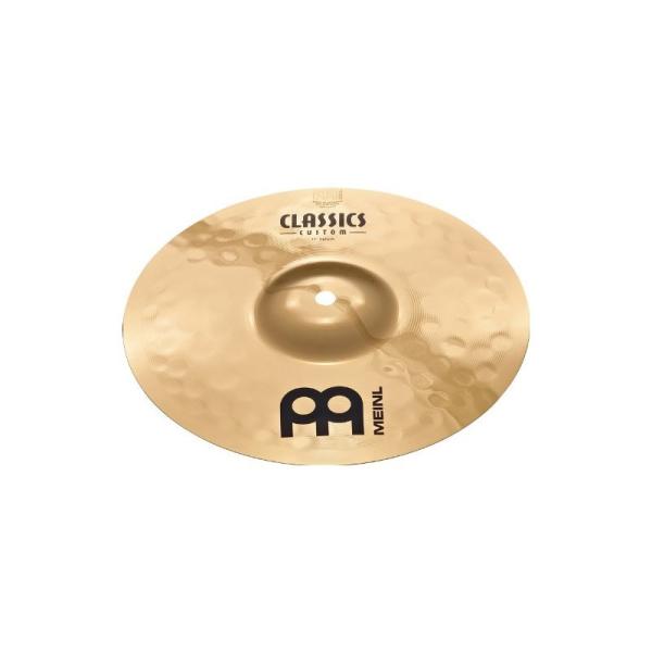 【MEINL 「Classics Custom」 Splash】他のシンバルと比べて銀の含有量が多いB10ブロンズ合金を使用。コンピューター制御によるハイテクな製造工程、ブリリアントフィニッシュによるモダンなルックスと、優れた音質が特徴。ロ...