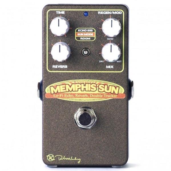 Keeley Electronics Memphis SunMEMPHIS SUNはローファイなディレイサウンドとスモール・ルーム・リバーブ効果を得る事の出来る複合エフェクターです。50年代のロックンロールにフィットするように調整されたサウ...