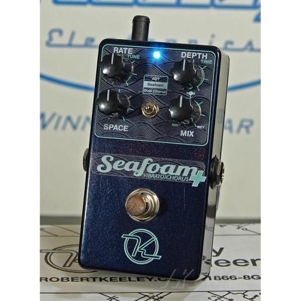 巧みなサウンドデザインで我々を驚かせてきたKeeley Electronics！好評を得ていたSeafoam Chorusから更にアップデートされたコーラス・ペダルが届きました。その名もSeafoam Plusです！ハンドメイドエフェクター...