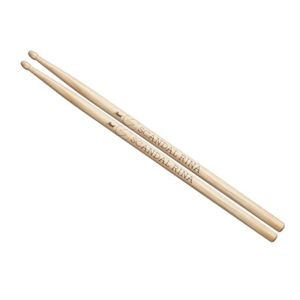 【ARTIST MODELS 〜RINA / SCANDAL】 人気の RINAモデルを更に進化、「ドラム初心者がステップアップする時に使って欲しい」をコンセプトにサイズ感をアップさせた RINAのニューモデル。 材質：ヒッコリーサイズ：1...