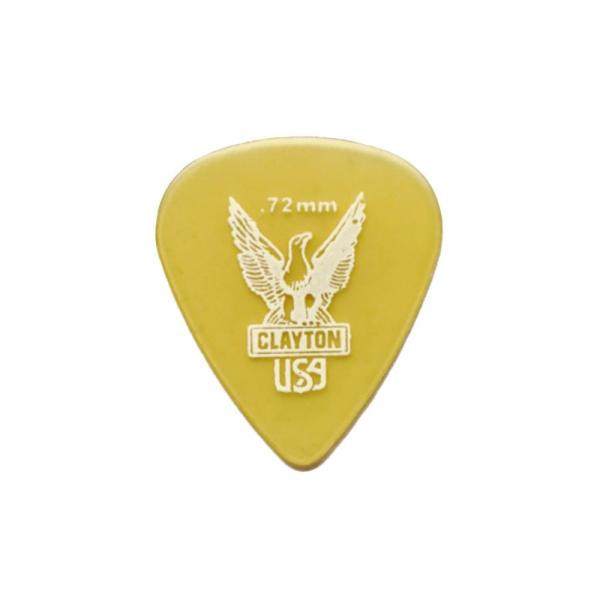 ULTEM GOLD は、ピック素材として理想的であるべっ甲に近い感触とクリーンでレスポンスの早い音色を最新の技術で再現した素材を使用しています。爪の感触に一番近いピックとしても有名です。■シェイプ：Standard (スタンダード/一般的...