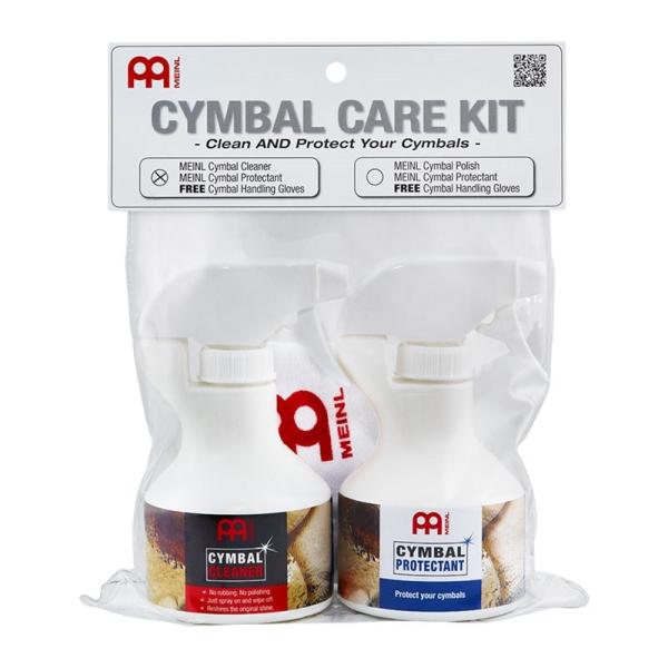 MCCK-MCCL [MEINL Cymbal Cleaner &amp; MEINL Cymbal Protectant]【マイネル・シンバル・クリーナーと、マイネル・シンバル・プロテクトをパッケージした、お買い得なケアキット！】＜MCC...