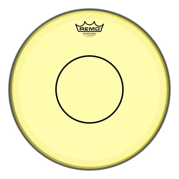 REMO COLORTONE 〜YOUR SOUND IN COLOR〜【P7-314 #YE [Powerstroke 77 Clear Colortone 14 / Yellow] パワーストローク・77・クリア・カラートーン・14イン...