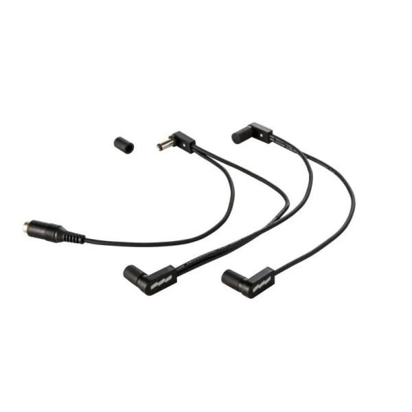 コンパクトなDC パワーサプラ用スプリットケーブル。1：2/1：4/1：6とラインアップ。機器側端子には電極を保護するスルーブが付属し、未使用時の不用意な電極のショートなどを防ぎます。イケベカテゴリ_エフェクター_電源周辺機器_その他電源関...