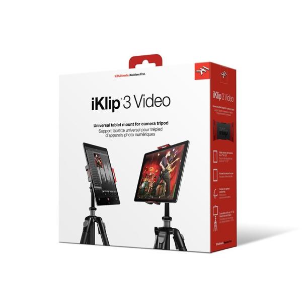 ★あなたのクリエイティビティをサポートIK Multimediaの最新のカメラ三脚用マウント、iKlip 3 Videoをご紹介しましょう。iKlip 3 Videoならクリエイティブなシャッター・チャンスを決して逃しません。IKは7年以上...