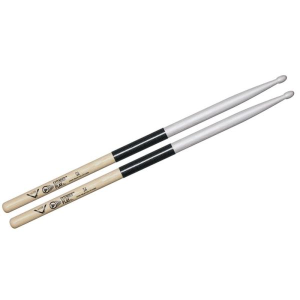 ☆VATER DRUM STICK☆VATER社が耐久性をとことん追及したスティックの進化形Extended Playシリーズが入荷致しました。オープンリムショットの位置に、通常の約８倍の耐久性をもつスティックシールド（3インチ/7.6cm...