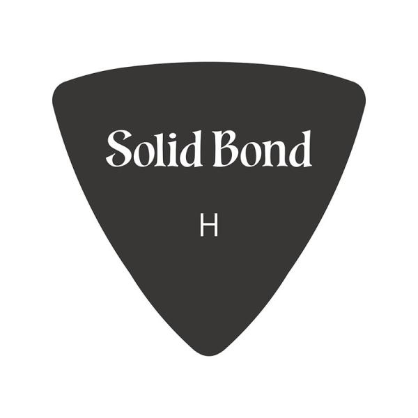 トライアングル・タイプのピックの登場です。PR1 には、Solid Bond のロゴがデザインされています。Shape: TriangleMaterial: PolyacetalColor:Black（1.0mm）※ご注文は1枚単位で承りま...