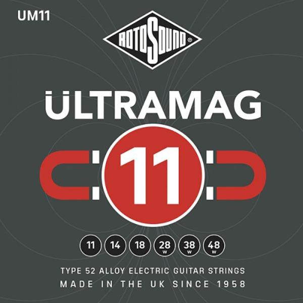 ULTRAMAG TYPE 52 ALLOY ELECTRIC GUITAR STRINGSType 52 Alloyというニッケル52％、鉄48%の合金を採用。（通常の合金は鉄約35％）Type 52 Alloy は航空宇宙産業や先進電子...