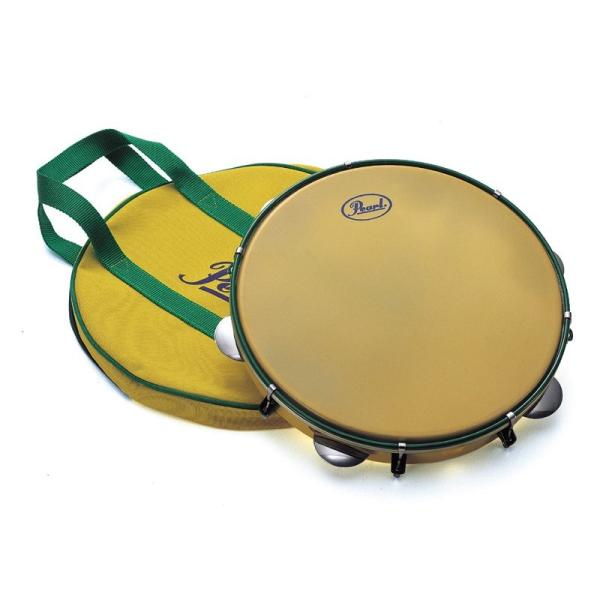 パンデイロサンバ、ボサノバ等ブラジル音楽に欠かせないパーカッション。サイズ：12ヘッド：プラスティック専用バッグ付属イケベカテゴリ_パーカッション_パンデイロ_Pearl_新品SW_Pearl_新品パーカッション パール登録日:2020/0...