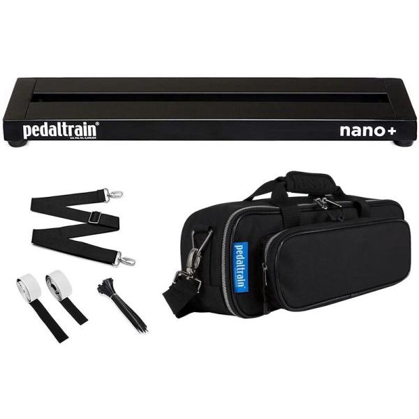Nanoシリーズは、約36cmと言う極小サイズながらも、大型のPedaltrain製品と同じ素材と製造法で作られています。コンパクトから小型マルチまで幅広い機種の運搬に便利なサイズです。とにかくコンパクトでポータブルなケースを探しているプレ...