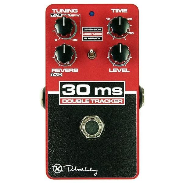 Keeley 30ms Double Tracker30ms DOUBLE TRACKERは、スタジオレコーディングで得られるような広がりのある分厚いサウンドを作り出すエフェクターです。僅かなピッチの違いとショートディレイ、リバーブを加える...