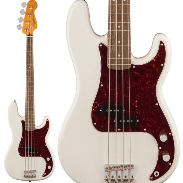 エレクトリックベースの象徴であるPrecision Bass(R)に敬意を表し、完成から10周年を迎えて登場した、Classic Vibe ‘60s Precision Bass。オリジナルの美学を具体化し、フェンダーデザインのアルニコスプ...
