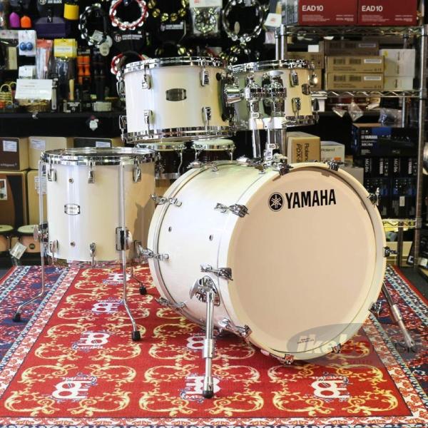 Absolute Hybrid Maple 4pc Drum Kitシェルの中心部に強度の高いウェンジ材を採用し、その両側をメイプル材で挟み込んだハイブリッド構造。メイプルを主材としながらもアフリカ産の「Wenge（ウェンジ）」を挟み込む事...