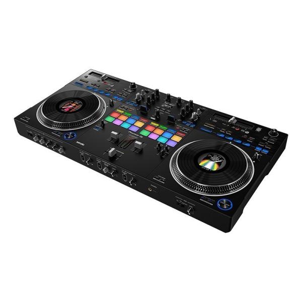 ★Serato DJ Pro ＆ rekordbox 対応 スクラッチスタイル 2ch プロフェッショナル DJコントローラー★まるで音に直接触れているかのような感覚でコントロールができる新規開発のON JOG DISPLAY付きモーター駆...