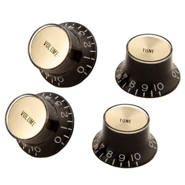 Gibson Top Hat Knobs with Metal Insertsギブソン純正のトップハットスタイル・ノブは、多くのギブソンSGモデルに搭載されているノブと同様ですが、ヴィンテージギターの修復やギターの外観変更、紛失したノブの代...