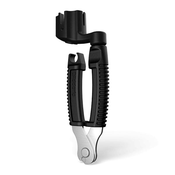 圧倒的な使い勝手を誇るD'Addarioのリストリングツール。弦の張り替え作業に必要となるストリングクリッパー（カッター）とワインダー、ブリッジピン抜き機能が付いたハンドルなど、1本3役とコストパフォーマンスも高いPro-Winderは、D...