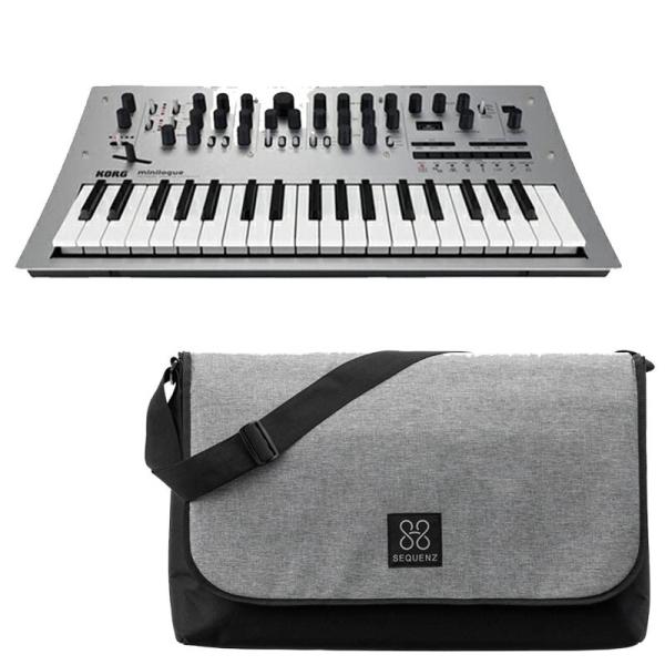 ☆KORG minilogueとキャリングケース「SEQUENZ MP-LARGE-MSG SOFT CASE」のお買い得なセットです。【セット内容】■本体...KORG minilogue■キャリングケース...SEQUENZ MP-LA...