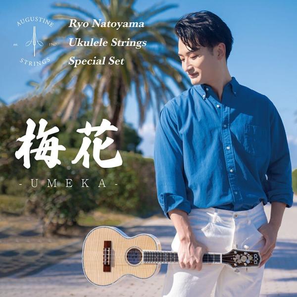Made in USARyo Natoyama Ukulele Strings Special Set梅花弦は、ナイロン素材がもたらす優れた特性により、まろやかで温かみのある音色が楽しめます。その音色は、演奏するたびに木の温もりを感じさせ、...