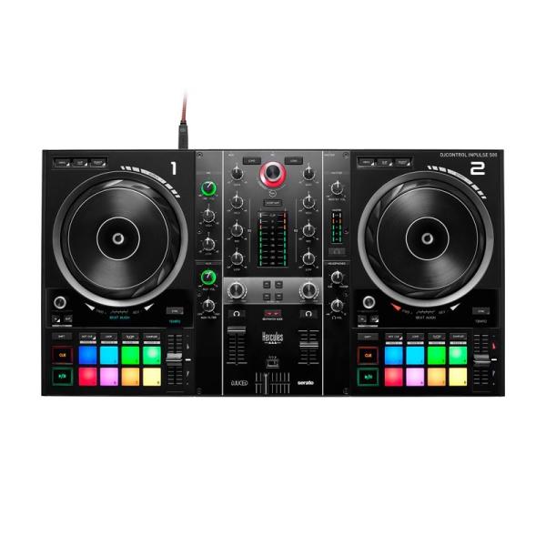 ★DJCONTROL INPULSE 500SHOW YOUR MIXあらゆるDJニーズに対応する2デッキUSB DJコントローラーInpulse 500は、あなたの夢を実現させるDJコントローラー！Serato DJ LiteとDJUCE...