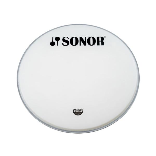 ドイツの打楽器専門メーカーSONOR社のロゴ入りバスドラム・ヘッドです。イケベカテゴリ_ドラム_ドラムヘッド_バスドラム用_SONOR_新品SW_SONOR_新品ソナー ゾナー ゾノア登録日:2024/01/07