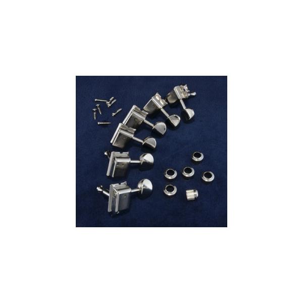 Time Machine CollectionOriginal Kluson同様に、既成品の殆どに使用されている鉄製のポストから、ブラス製のポストへ、また内部のワッシャー等もプラスティックからブラス製に変更することで、より音楽的なサウンドが...