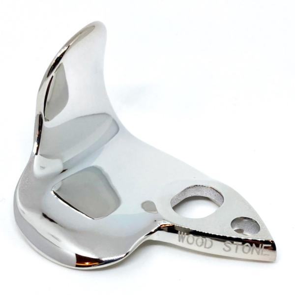 // Wood Stone Saxophone Thumb Hook II for Selmer &amp; Yanagisawa //内部を空洞にする事で接触面を極力抑えています。低音域から高音域まで幅広い音量調節ができ、音色の変化がつけ...