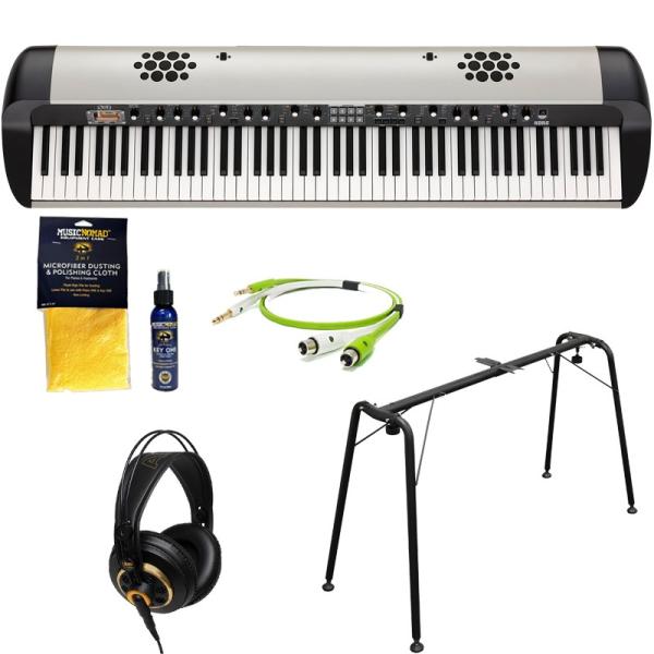 イケベだけのプレミアムなセットが登場！SV-2Sとその魅力を最大限引き出す為の周辺機材をお得なセット価格で！※本セットには以下の商品が含まれております※・KORG SV-2S 88・AKG K240-Studio-Y3(ヘッドホン・オープン...