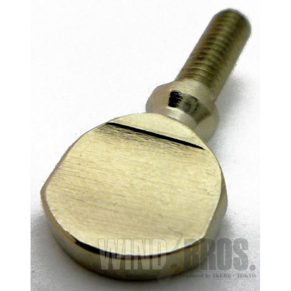 // buzz Nickel Silver Sccessories for Saxophone //一般的にサックスのネジは真鍮で製造されていますが、ネックを止めているネジを洋白製に交換することで、ネックの振動がストレートに管体に伝わり、効...