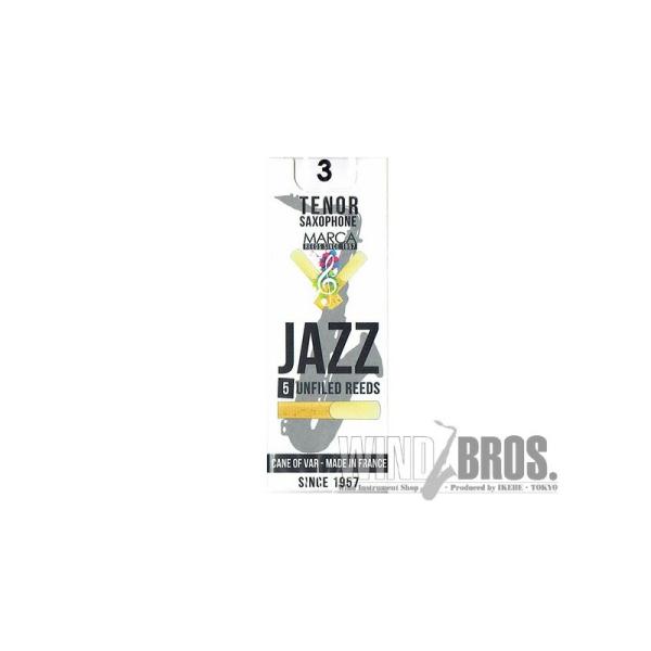 // MARKA JAZZ UNFILED for Tenor Sax //「JAZZ」モデルと並びマーカの中で一番柔らかいリードです。ファイルドカットの従来品より明るめなサウンドが得られます。柔軟性の高いバランスの取れたサウンドで、他のマ...