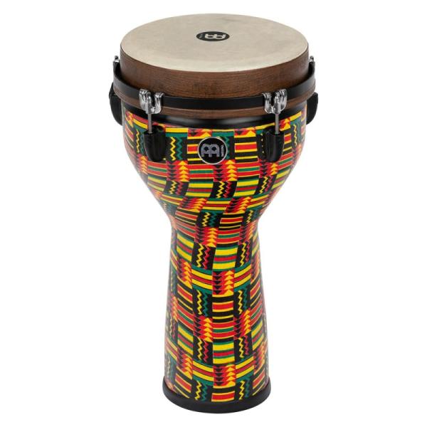 ＜Jumbo Series Djembe 10''＞シンセティックボディ、シンセティックヘッドを採用した大型ジャンベに、10''サイズが仲間入りしました。ステージ等の温度や湿度の変化が起こりやすい場所でも、ズレが生じにくく、かつすばやいチュ...