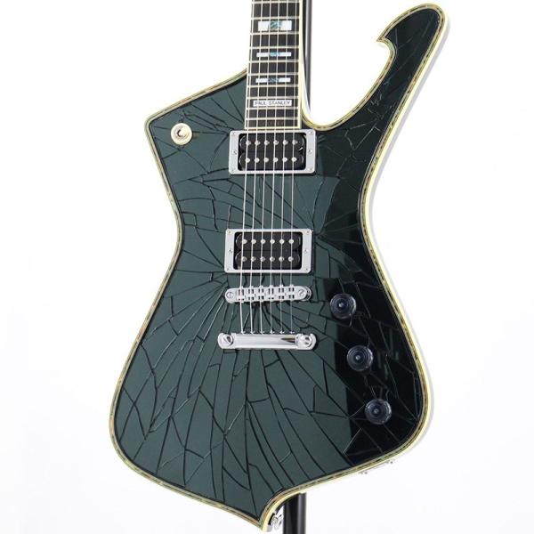 Paul Stanley Signature Limited Model made by CUSTOM SHOP JAPANBlack Cracked Mirror Top !!・まさに「割れ鏡」、Paul Stanleyモデルであることを...