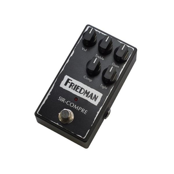 Sir-Compreは、フリードマンならではのサプライズとしてワイドレンジゲインノブを加えた、Photocellsを搭載したオプティカルコンプレッサーペダルです。このワイドレンジゲインノブは Sir-Compre の要であり、ウルトラクリー...