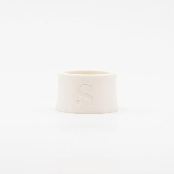 // Syos Ligaure for Alto Sax Rubber Mouthpiece //Syosマウスピースと同じABS樹脂製、リング状のアルトサックス用リガチャーです。Syosマウスピースだけでなく既存のラバー系マウスピースにも...