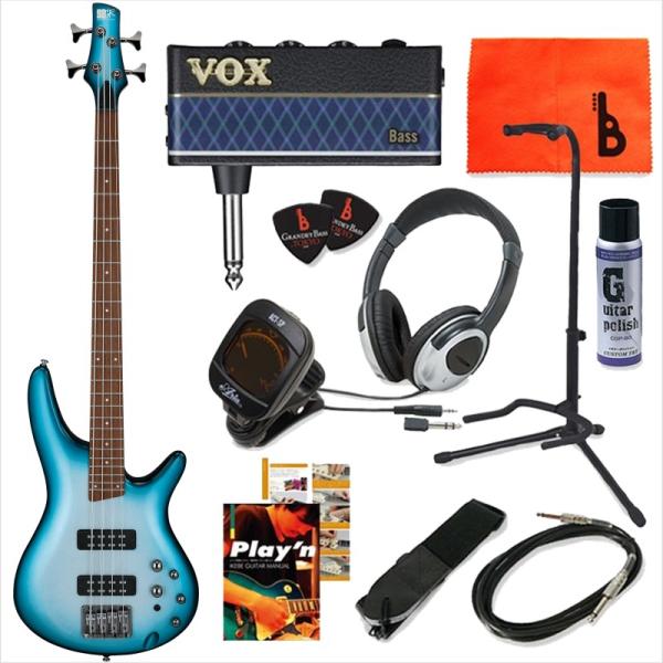 楽器としての基本にこだわった、オリジナル初心者入門セット。「初めての楽器だからこそ、品質にはこだわりたい。」・・・そんな方に最適な本格派の初心者セットです！エレキベース本体は、日本国内は勿論の事、海外での評価も高いアイバニーズの代表モデルS...