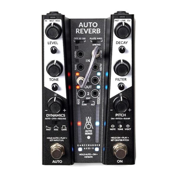 展示処分特価！付属品、メーカー保証完備と大変お買い得です！■AUTO REVERB - クラシックなペダル・デザインとモジュラー・シンセシスの世界を融合するAUTOシリーズクラシックなペダル・デザインとモジュラー・シンセシスの世界を融合する...