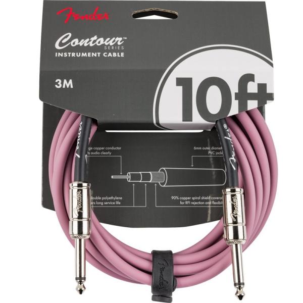 Fender Contourシリーズの楽器用ケーブルは、スパイラルシールディングと耐久性の高いニッケルメッキのコネクターを特徴とする強固な構造と、紛れもないFenderのスタイルを組み合わせて設計されており、ステージやスタジオでのデマンドに...
