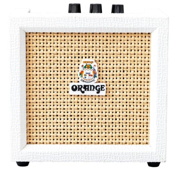 Crush MINIに限定のホワイトカラーバージョンが登場！ オレンジサウンドをどこでも楽しめる、3Wソリッドステート・コンボアンプ。オレンジ伝統のPICS ONLYデザインを採用しています。GAIN、SHAPE、VOLUMEの3つのツマミ...