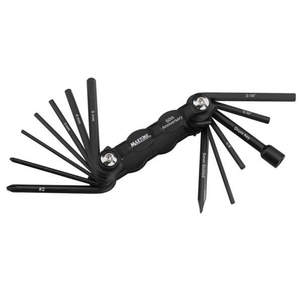 ドラムの調整・メンテナンスに最適な「Drum Multi Tools」です。1本に13種類のツールを搭載し、あらゆるドラムやハードウェアの調整に対応します。セット内容Drum Key（チューニングキー）標準サイズのチューニングキーを搭載し、...