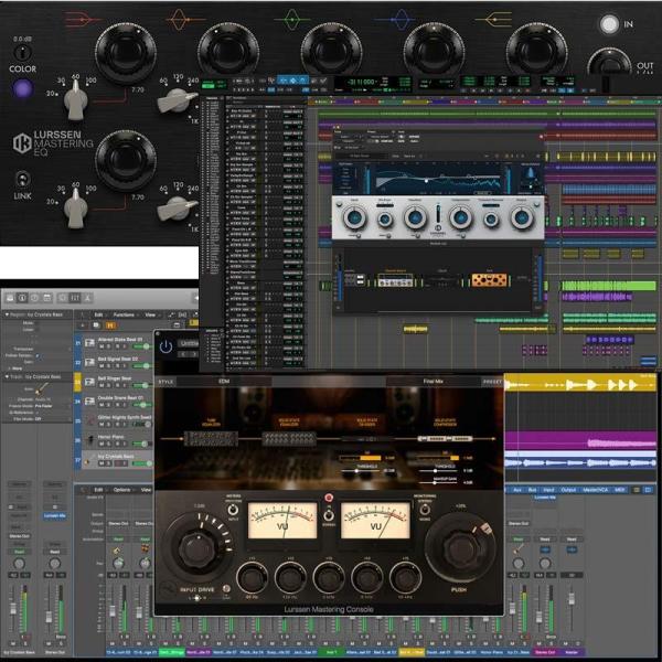 ミキシングとマスタリングの最強バランスバンドルセット！Lurssen Mastering Suite MAXは、Lurssen Mastering Consoleと、T-RackS 6 Max、T-RackS Lurssen Masteri...