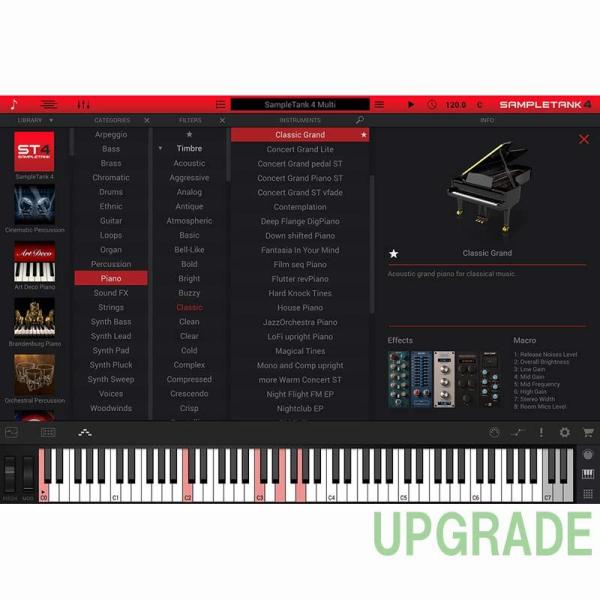※こちらはIK Multimedia有償ソフトウェア製品をIK Multimediaアカウントに登録済みのユーザー対象のUpgrade版です。ハードウェア製品の特典、グループ・バイ特典、サード・パーティー製品に付属するソフトウェア製品等、無...