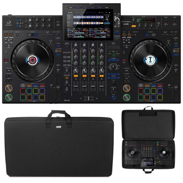 ★USBメモリースティックでのDJ、DJアプリrekordboxとSerato DJ Pro、さらにApple Musicのサブスク曲に対応したAlphaThetaオールインワンDJシステムフラッグシップモデルと便利なキャリングケースを組み...