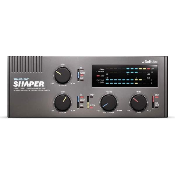 デュアル・バンドのトランジェント処理ツール！ミキシングにおいてトランジェント・シェイピングは極めて重要なテクノロジーですが、SoftubeのTransient Shaperは一歩先を行き、デュアル・バンド・プロセッサーを採用することでサウン...