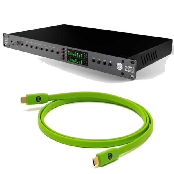 SSL　オーディオインターフェース音質向上セット!!【セット内容】・Alpha8（JAN:0878076002064）・d+USB Type-C to C classB/1.0（JAN:4582387108990）【Alpha8】8入力/8...