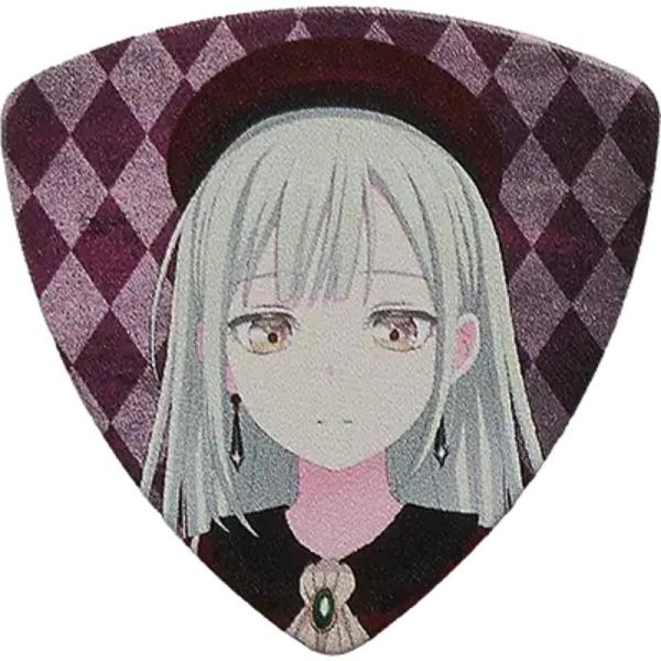 Bang Dream! シリーズより、Ave Mujicaのキャラクターピックが登場！※1枚単位での販売となります。SPA-Mortis（モーティス/若葉 睦）材質：ポリアセタール厚さ：1.0mm形状：トライアングルイケベカテゴリ_楽器アク...