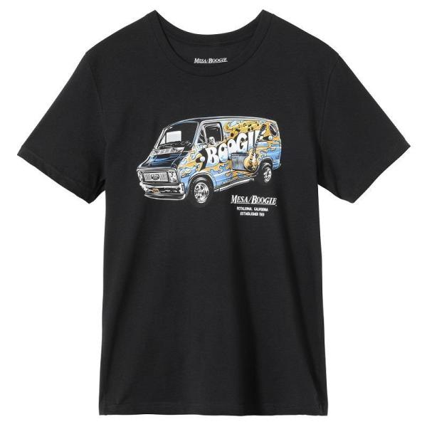 このカラフルなTシャツのグラフィックデザインは、究極のツーリングバンからインスピレーションを得ました。さあ、乗り込んでください！・コットン：100%・ユニセックスサイズ：Largeイケベカテゴリ_楽器アクセサリ_アパレル_Tシャツ_Mesa...