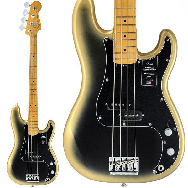 ゴールドとブラックのコントラスト美しい「エクリプスフィニッシュ」を採用した限定仕様のAmerican Professional II Precision Bassが登場！American Professional II Precision ...