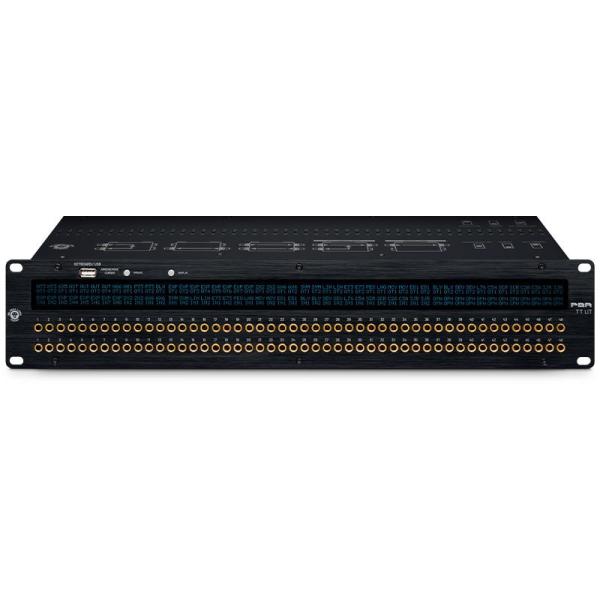 【製品の特長】★LEDディスプレイ搭載 96ポイント ヴァンタム パッチベイ●スタジオグレードのバンタムパッチベイPBR TT-LITは、カスタマイズ可能なLEDディスプレイを備えた96ポイントのTT／バンタムパッチベイです。 フロントには...